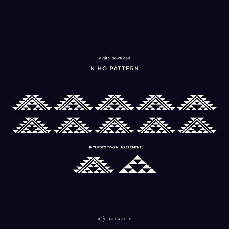 Niho Taniwha Pattern – Taputapu