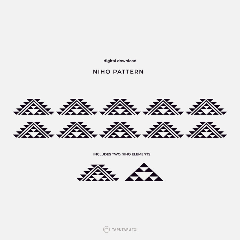 Niho Taniwha Pattern – Taputapu