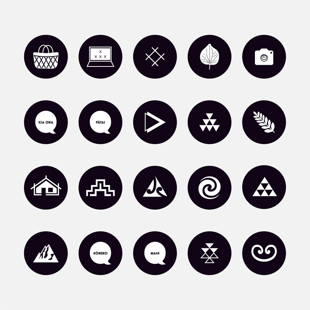 Māori Designed Icons – Taputapu